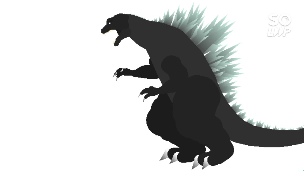 new GMK Godzilla atomic breath test