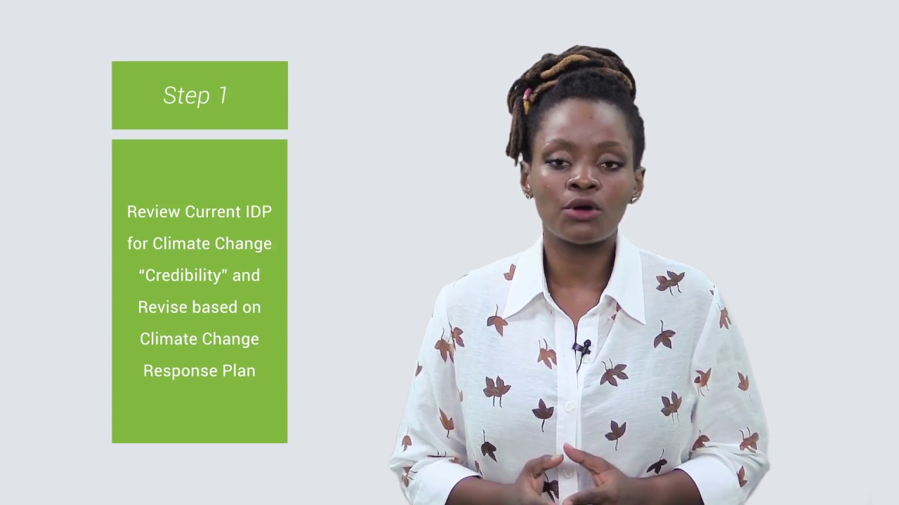 Old Version - 6c. Integrating Climate Change into the IDP