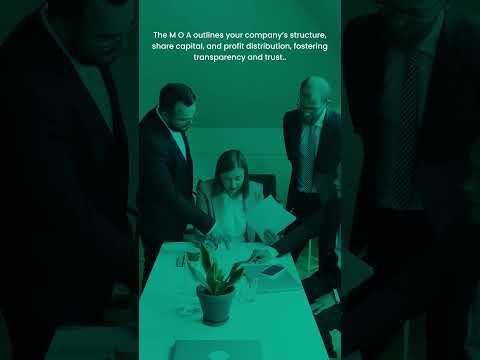 Memorandum of Association (MOA) in Company Formation