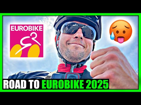 240km ROAD TO EUROBIKE 2025 mit 625Wh Akku bei 35°🥵