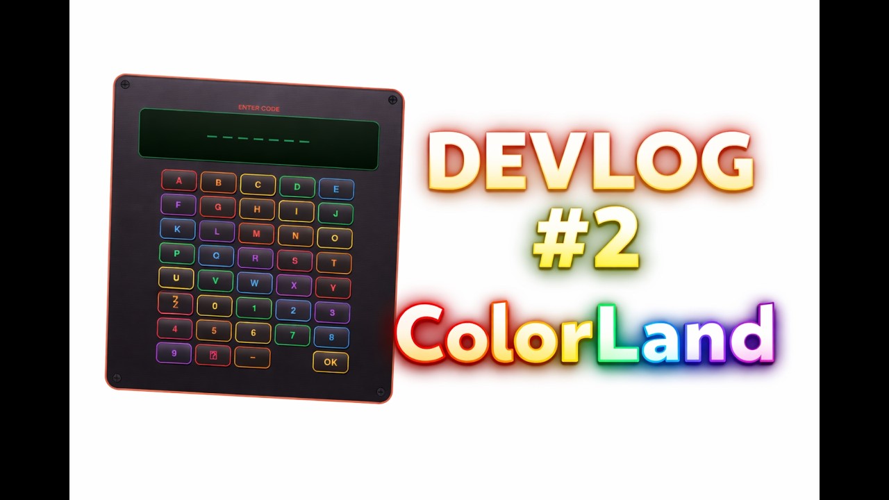 Devlog 2 || Keypad