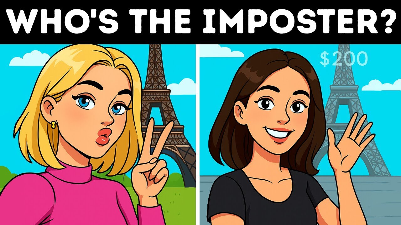 Social Media Riddles: Can You Spot Who's Faking It?