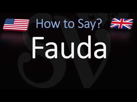 How to Pronounce Fauda? (CORRECTLY)