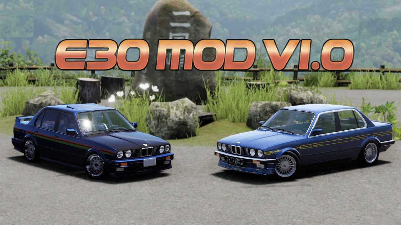 BMW E30 Sedan AND touring (coupe/M3 in work) 2.0 - BeamNG.drive