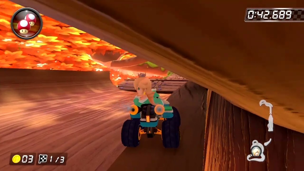 New Ultra Shortcut on Maple Treeway? #mariokart #glitch