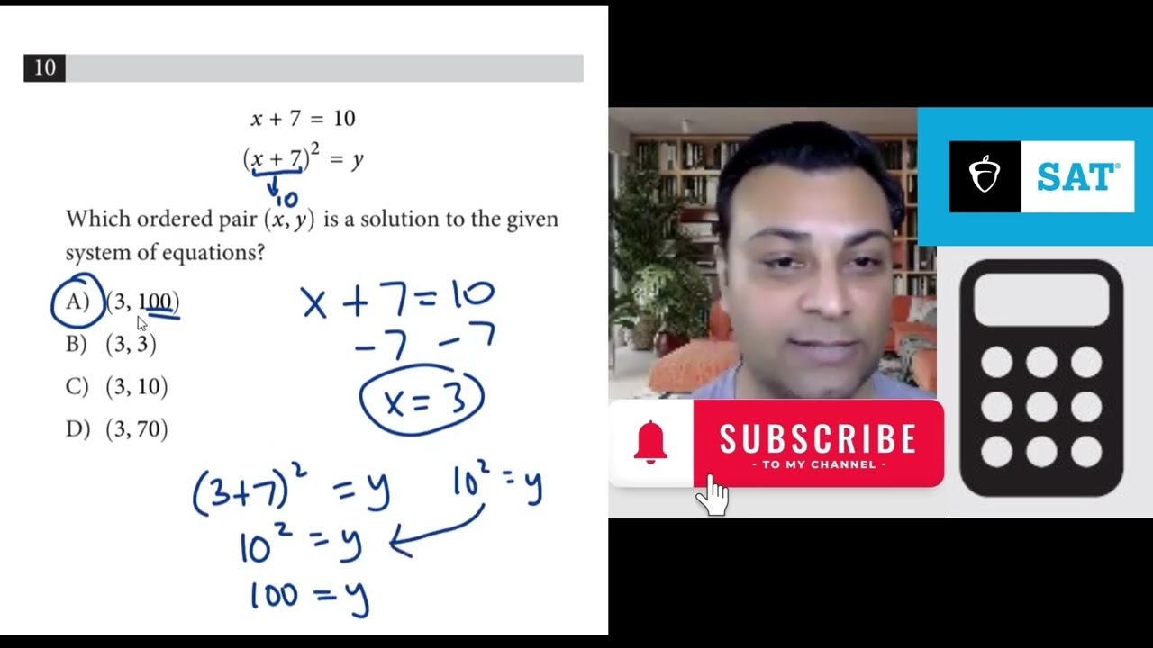 Digital SAT Math Practice Test 1 Module 2 Full Test