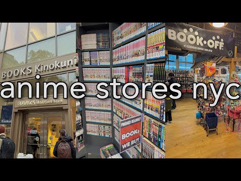 where i shop in nyc for manga & anime products