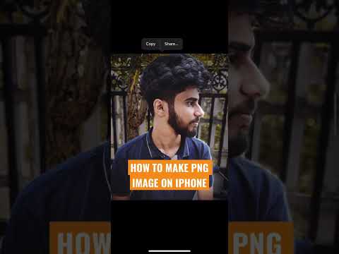 How To Make Png Image On Iphone
