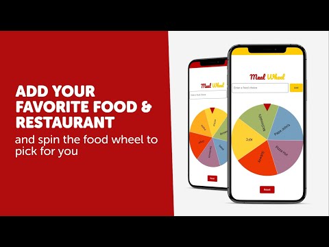 MealWheel - Spin the Wheel Random Food Picker App (Android & iOS)