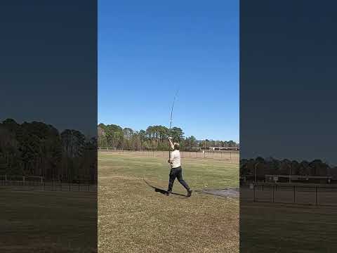 World's longest and most powerful surfcast!!! (pendulum cast) 170+yds 😤