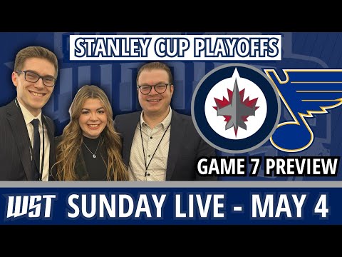 Winnipeg Jets vs. St. Louis Blues Game 7 Preview | WST Sunday Live