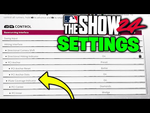 Best Settings for MLB The Show 24