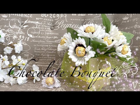 Ferrero Rocher Bouquet - DIY Graduation Gift Ideas #graduationgifts #graduationgifts #diy #diygifts