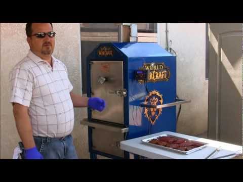 Smoking Skinless Chicken Breasts on the Pitmaster BBQ Safe (03-24-13)