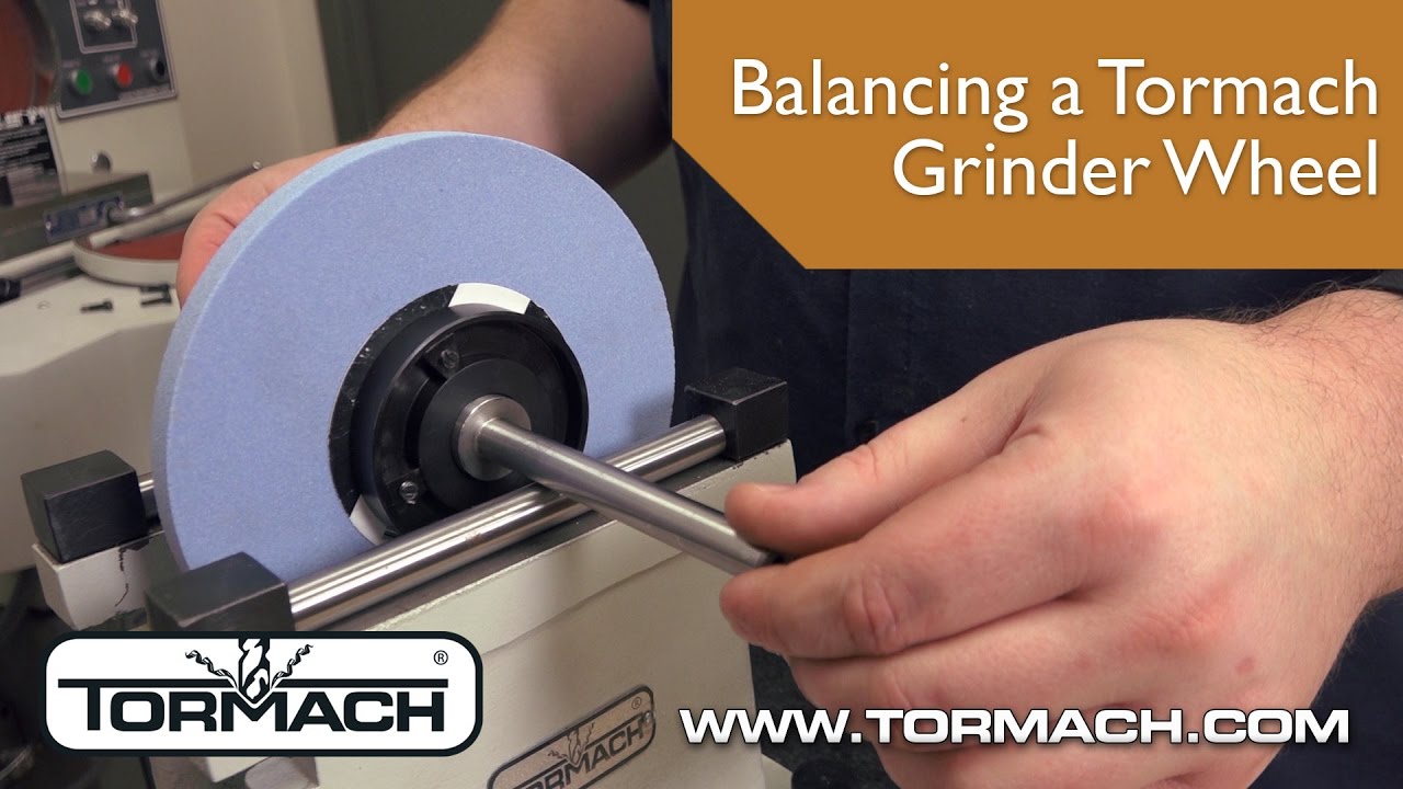 How To Balance a Grinding Wheel on a Tormach PSG 612 Grinder