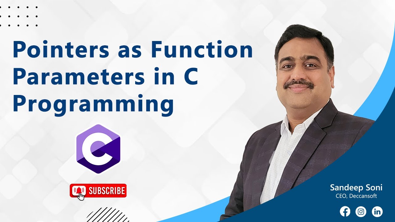 Pointers as Function Parameters in C Programming