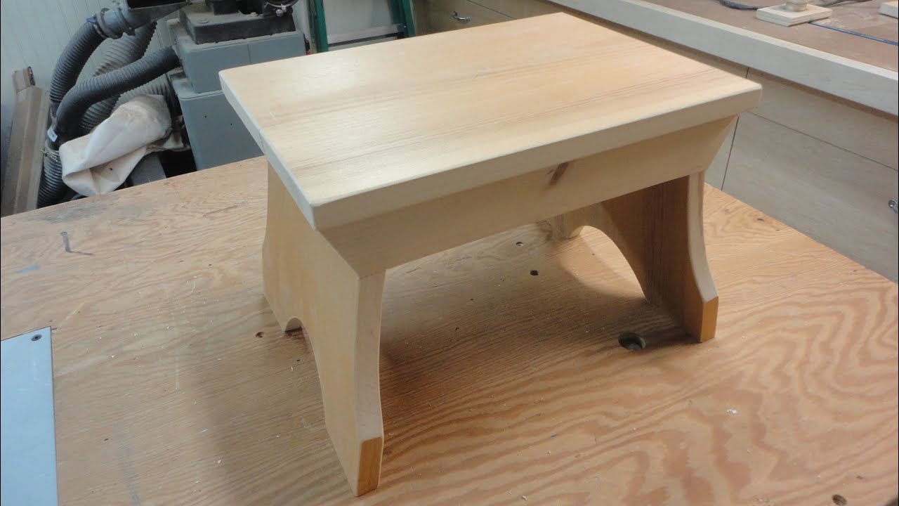 Build a Wooden Step Stool