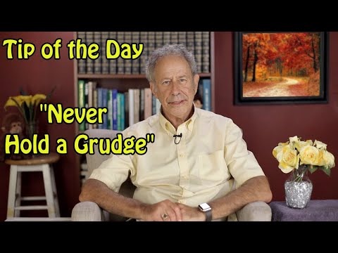 Depression Recovery Tip #5 "Why You Should Never Hold a Grudge"