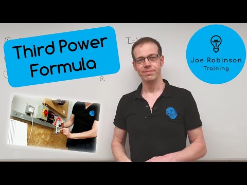 How to Find the Power Formula Number 3 for Electrical Circuits, Calculating Power Without Current