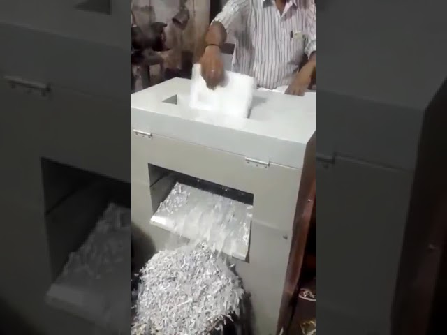 Cross Cut Shredder - DR SHRED HIGH VOLUME CROSS CUT PAPER SHREDDER MACHINE MODEL DS 5000 CC ...