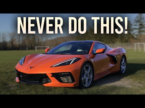 5 Things You Should NEVER Do In Your Corvette C8!