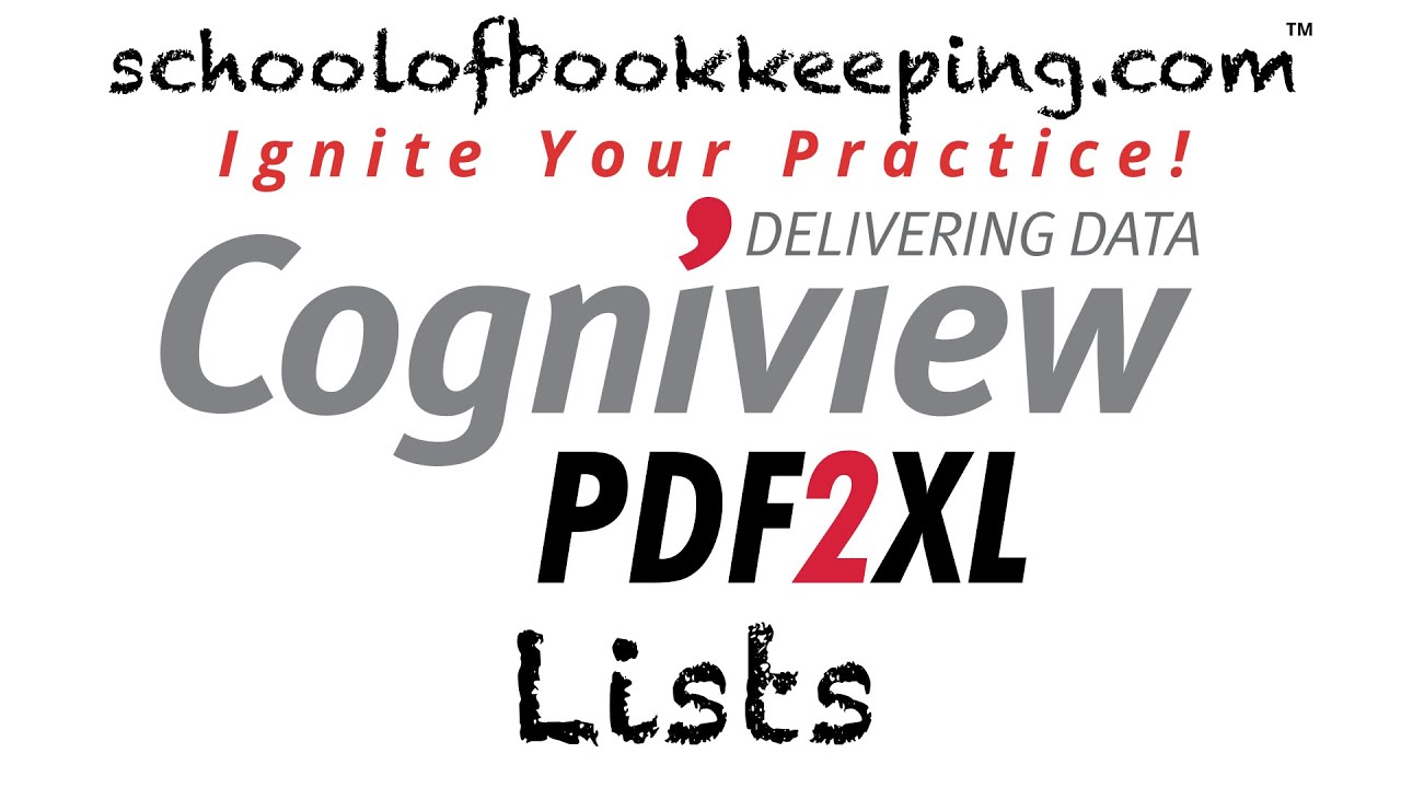 Cogniview - Lesson 2 - Lists