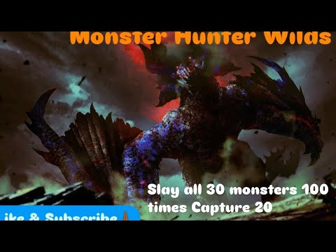 100 monster 100 times (Long Sword) -Monster Hunter Wilds- Live