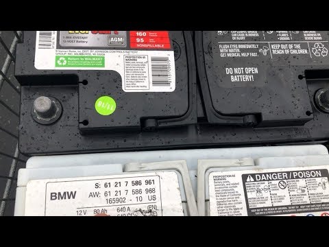 BMW 325i Battery Change - E46 M54 Engine