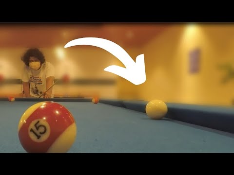 Beginners Play Billiards in SM Game Park
