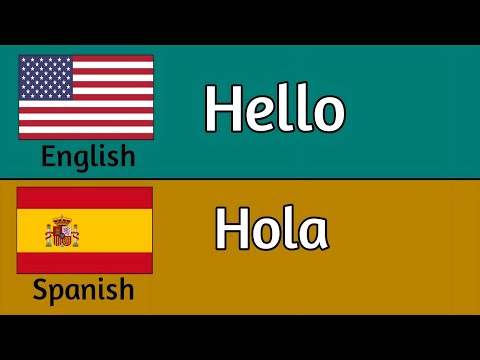 How to speak English and Spanish language. @Engtospan29