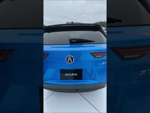 The Acura ZDX has a cool interior for the entire family to enjoy