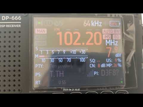 FM DX reception via SpE Antenne Thüringen Inselsberg in Arta Greece 21/06/2025