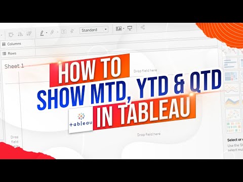 How to Add MTD, QTD, and YTD to One Sheet in Tableau