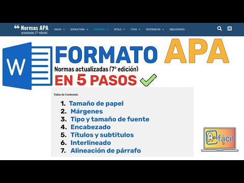 FORMATO APA 7ma edición ✅(NORMAS APA ÚLTIMA EDICIÓN 2024)✌️