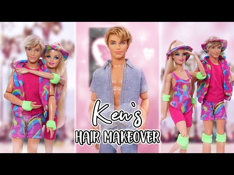 Giving Ken a Doll Hair Makeover