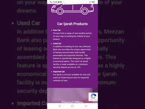Car finance car ijara by meezan bank calculator urdu