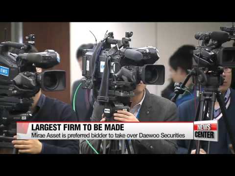 Mirae Asset named preferred bidder for stake in Daewoo Securities