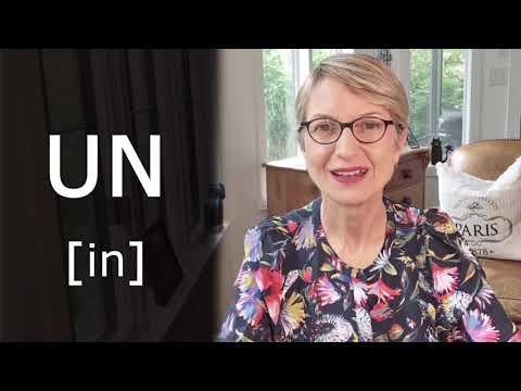 How to pronounce "UN" in French by a native French speaker ????????