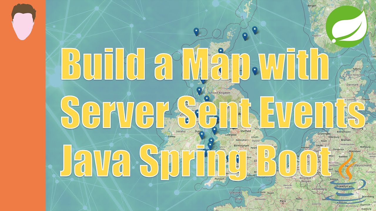 Learn Java Server Sent Events, Spring Boot and WebFlux | Geomapping