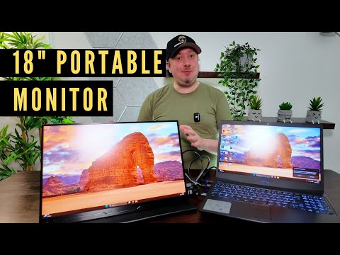 UPERFECT 18" 2K 144hz Portable Gaming Monitor Review