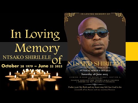 In Loving Memory of Ntsako Shirilele