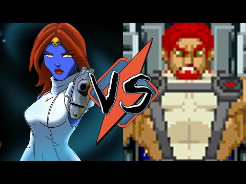 MUGEN |\/| Mystique (me) VS Heavy Strike