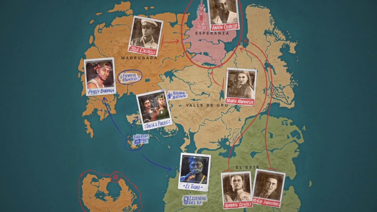 Far Cry 6 Map Explained Cutscene