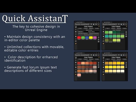 Color Palette and Text Generator
