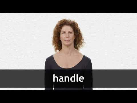 HANDLE definition in American English | Collins English Dictionary