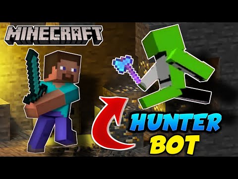 DOWNLOAD MINECRAFT PRO MAN HUNTER For MCPE | PLAY OFFLINE Without FRIENDS