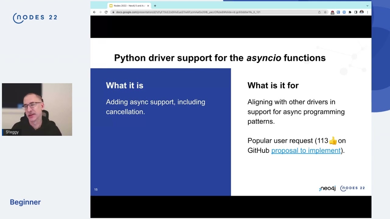 Video: 073 What's New in Neo4j 5 and Aura 5 for Developers - NODES2022 - John Stegeman - Graph ...