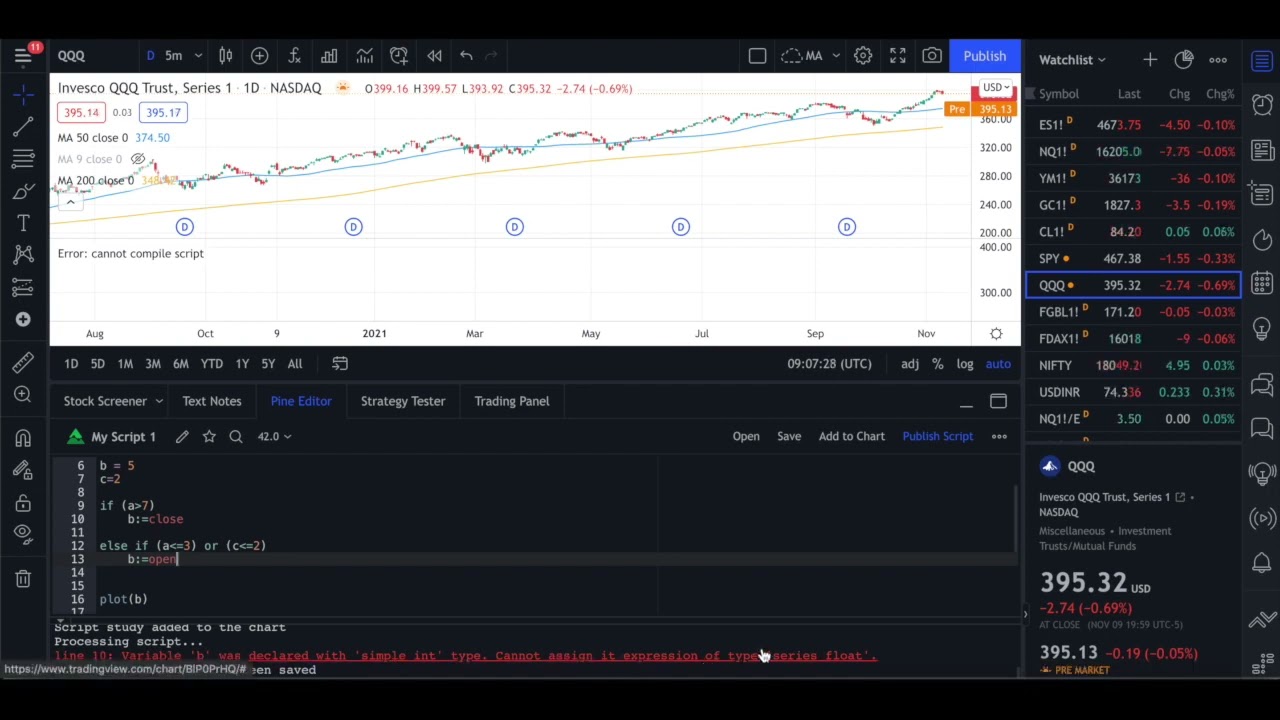 Tradingview Pinescript Version 5 FULL TUTORIAL 2022