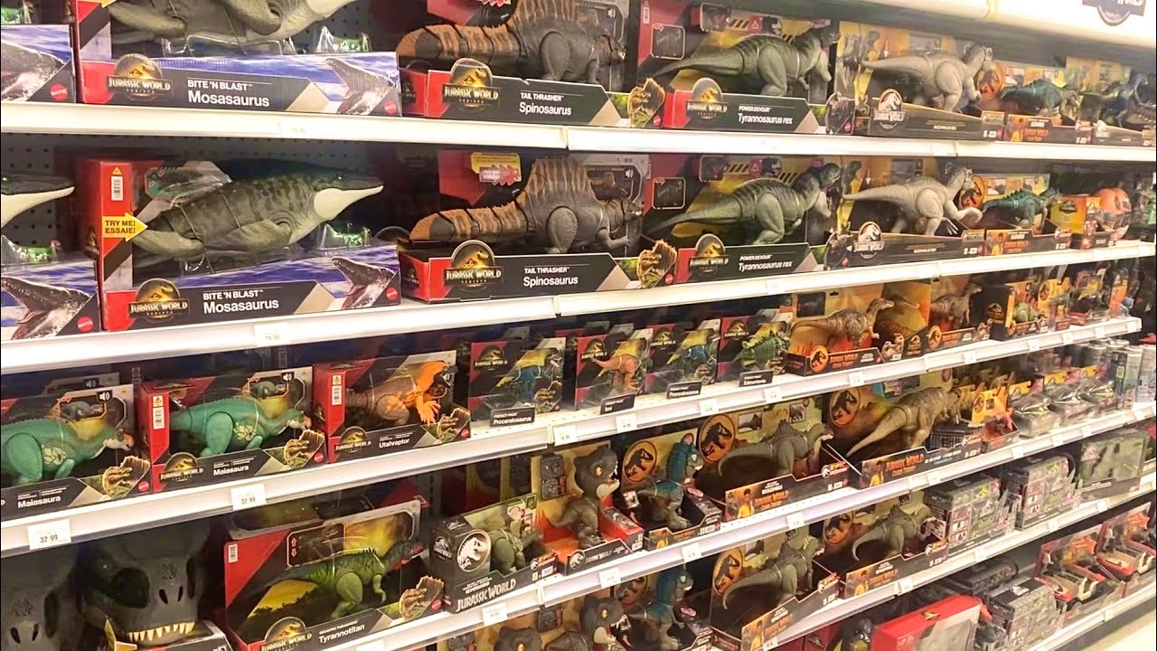 MASSIVE NEW JURASSIC WORLD REBIRTH TOY HUNT!!!!