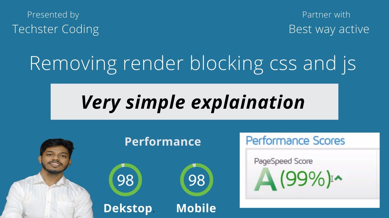 Removing render blocking css and js | Wordpress performance optimization